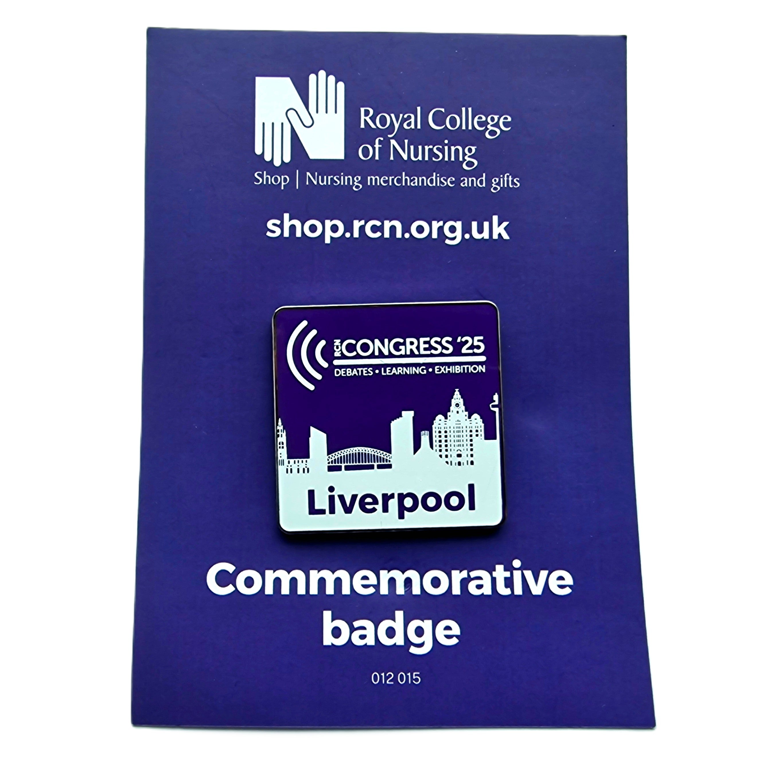 Commemorative Badge - Liverpool 2025 – RCN Shop