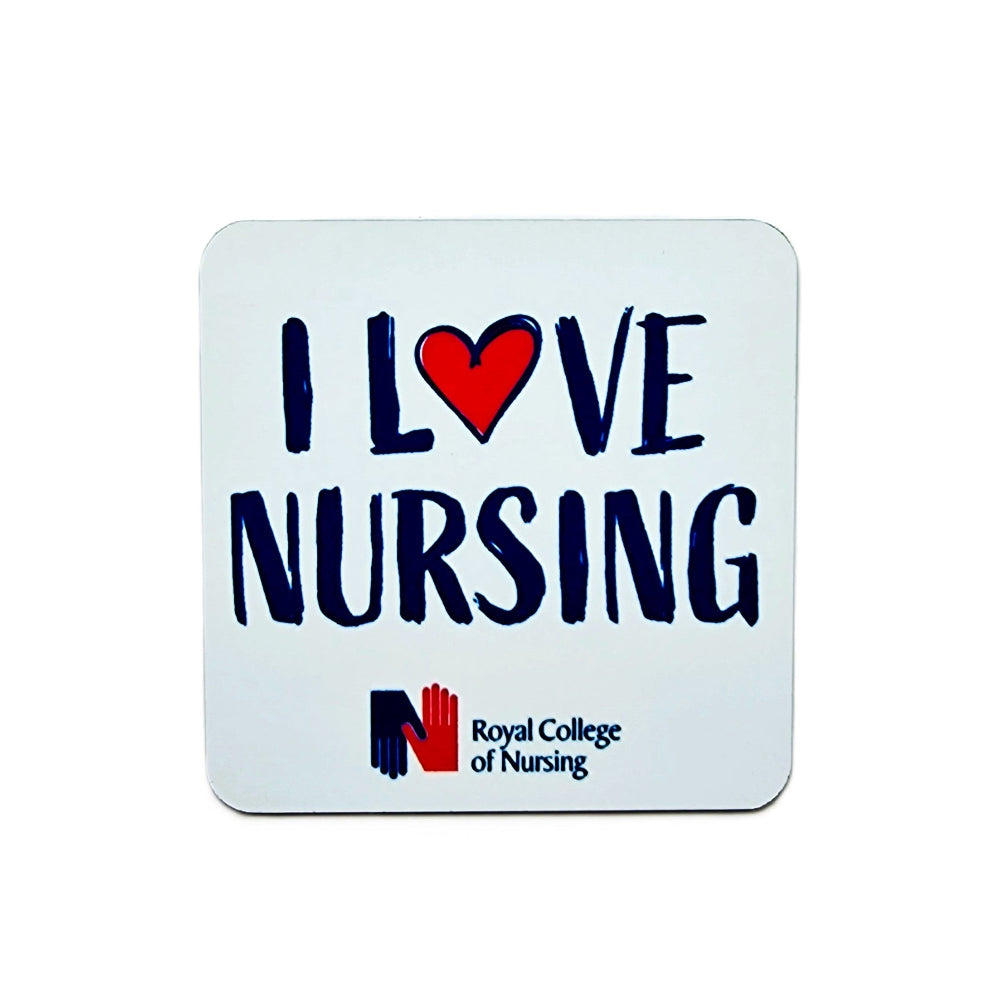 I Love Nursing Magnet – RCN Shop