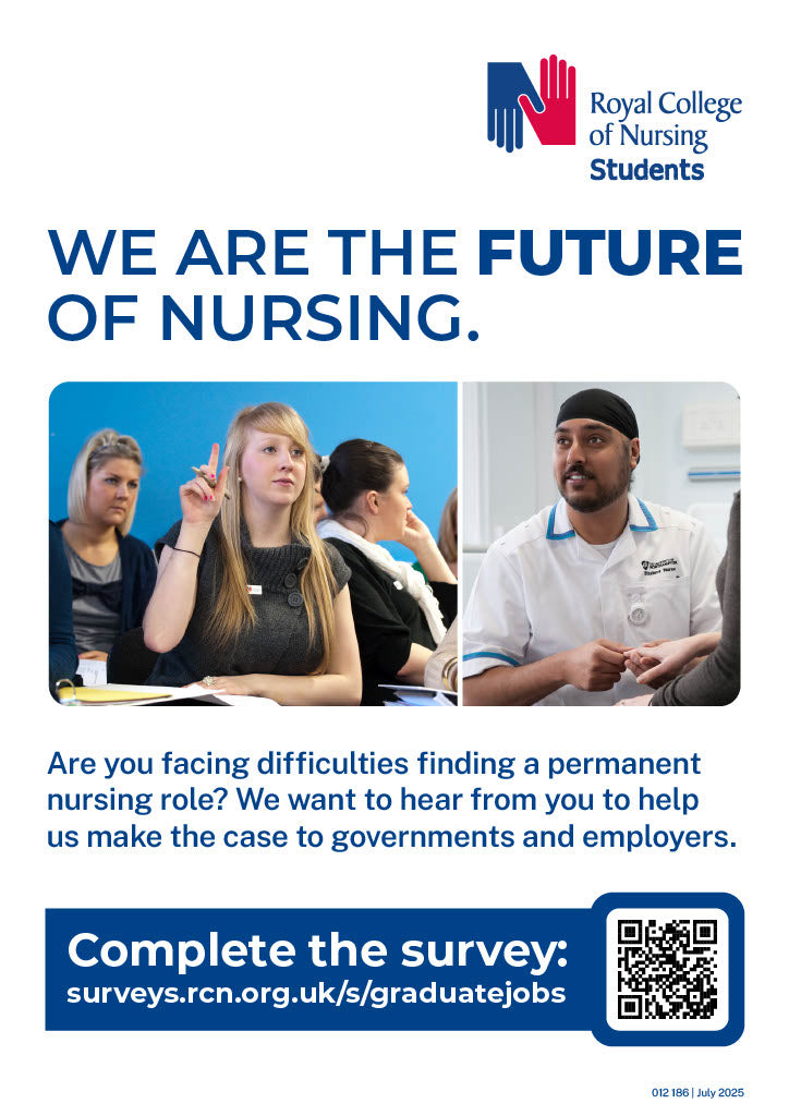 Student We are the Future of Nursing poster (Digital only) – RCN Shop