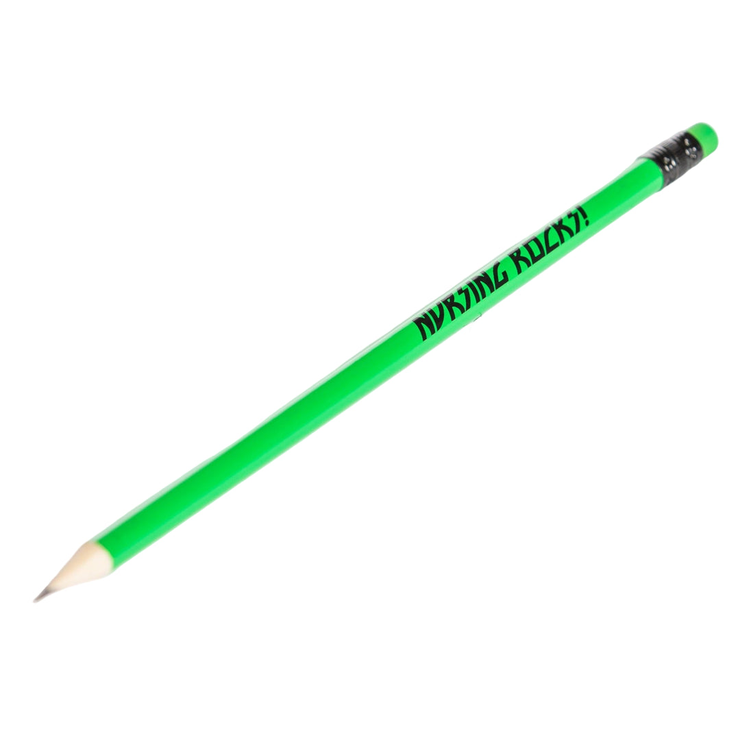Nursing Rocks Neon Pencil – RCN Shop