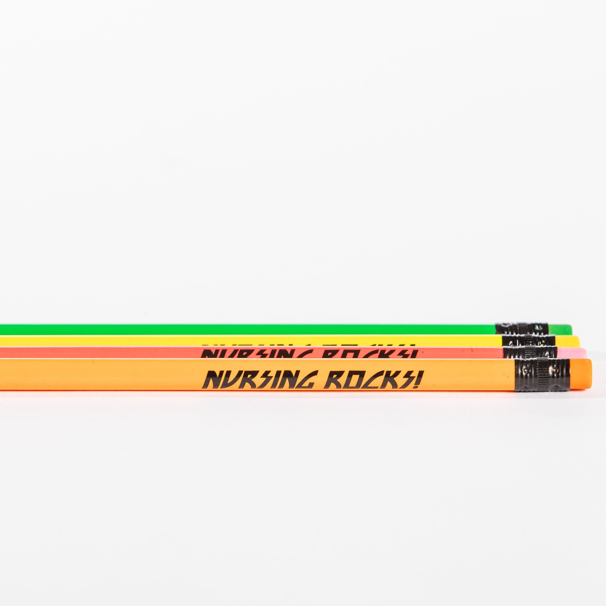 Nursing Rocks Neon Pencil – RCN Shop
